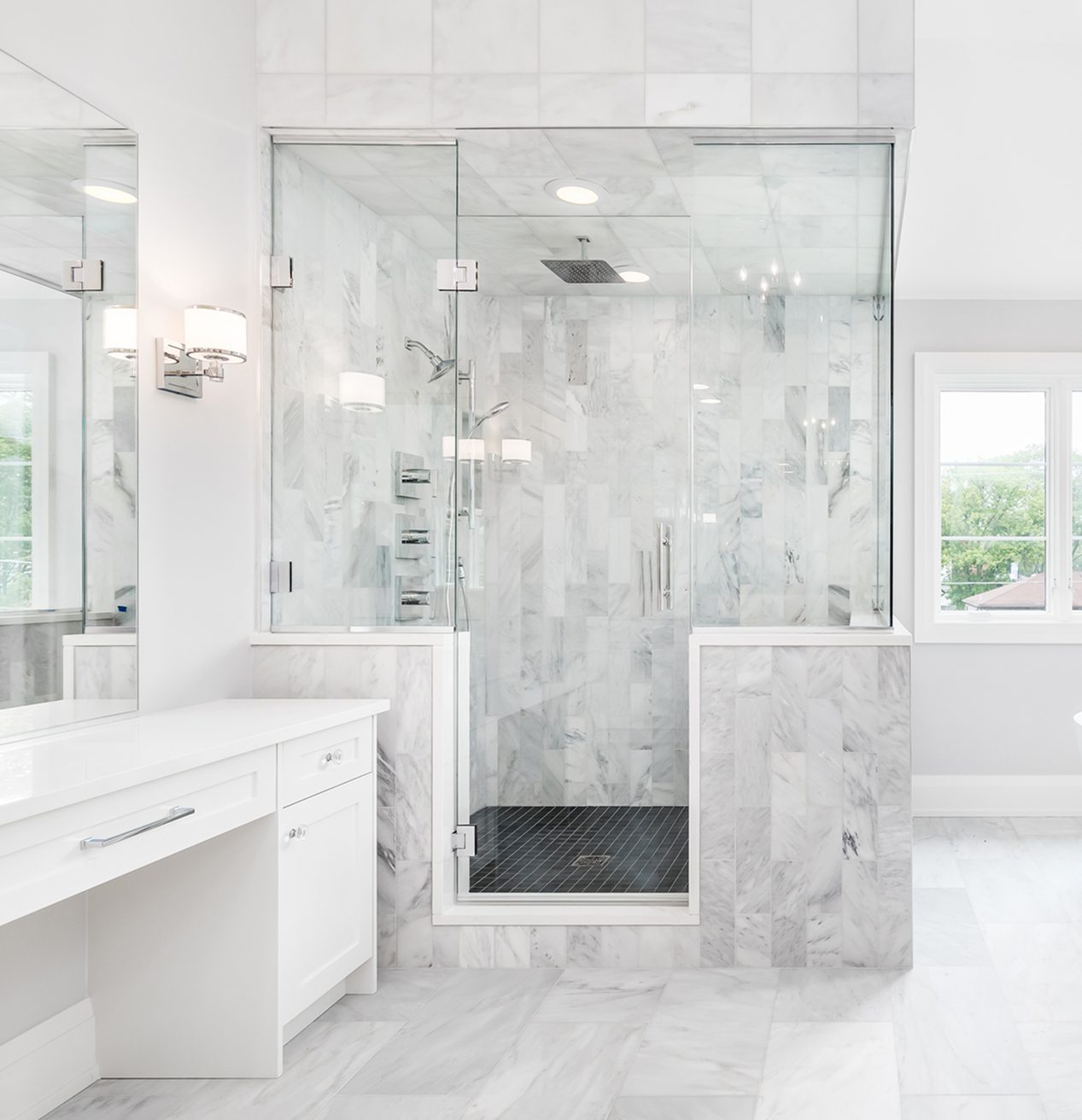 Shower Enclosures - Action Glass - Custom Shower Enclosures